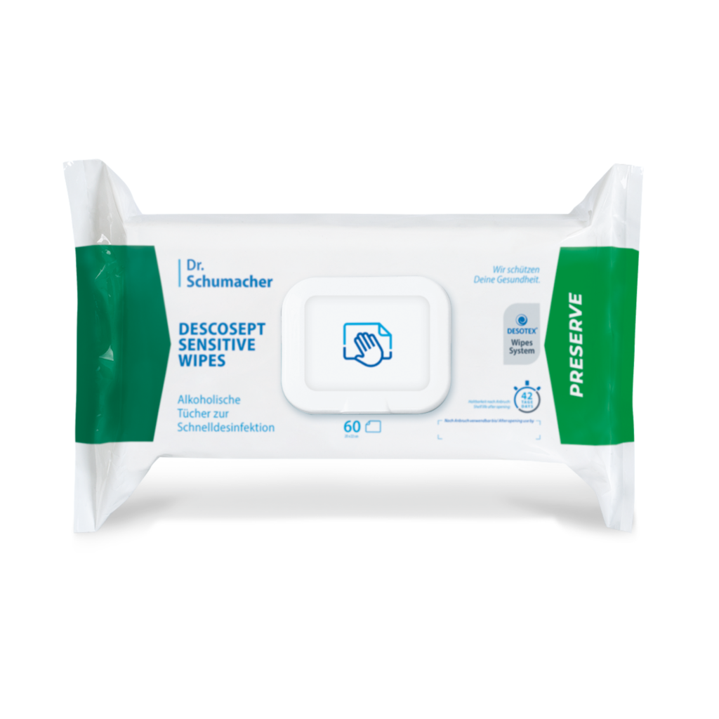 Descosept Wipes Sensitive - Biologisch afbreekbare desinfectie doekjes ...